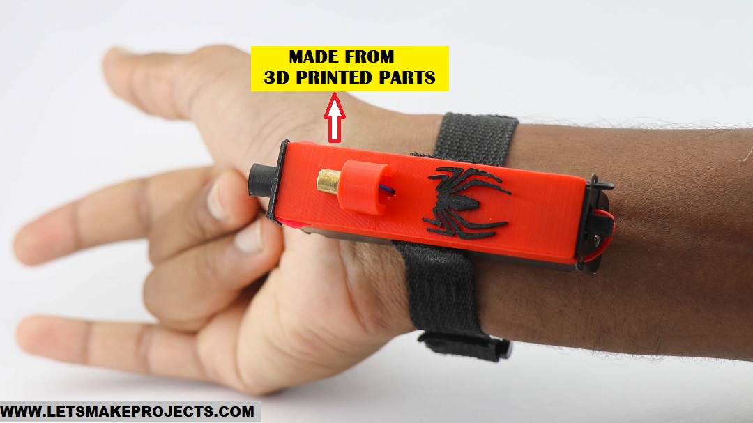 Make 3D Printed Web-Shooters that works like Real with free STL files